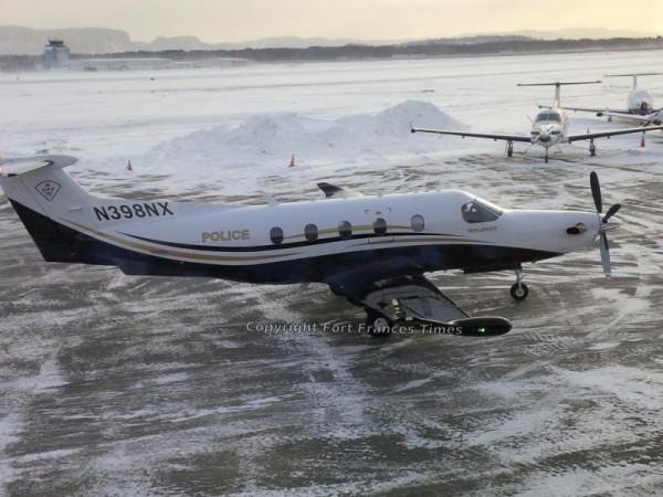 OPP Plane - Fort Frances Times