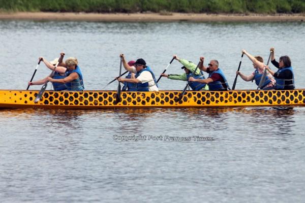 Dragon boat practice - Fort Frances Times