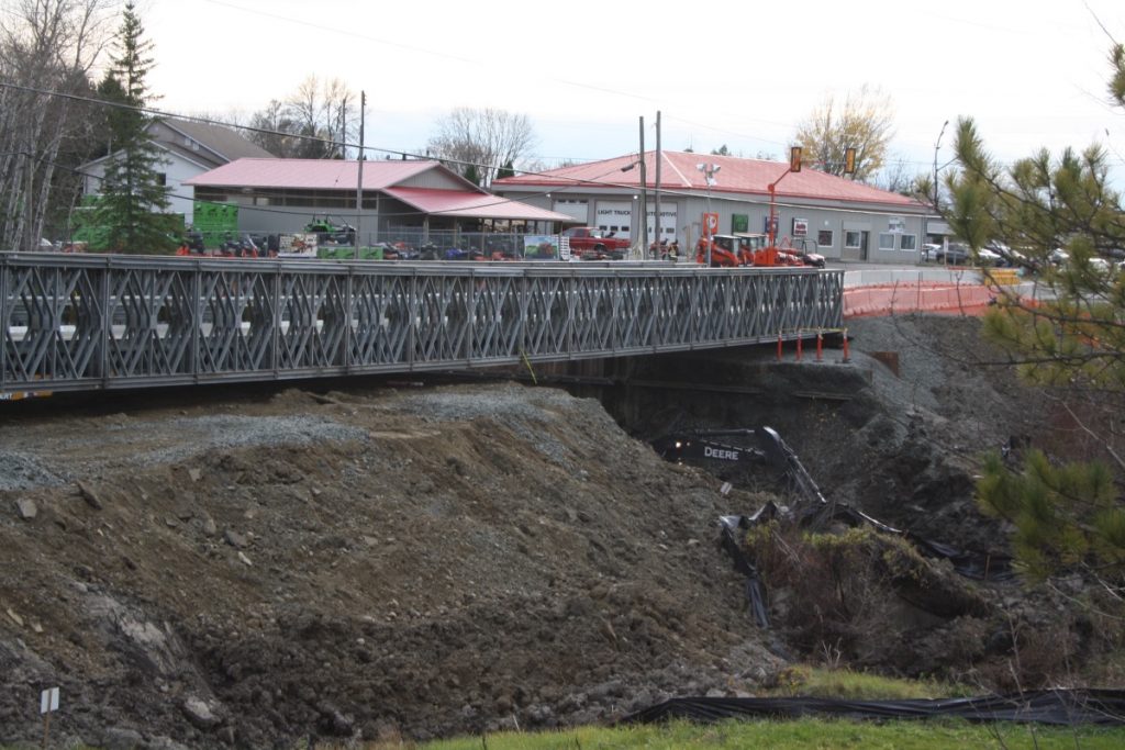 Bailey bridge - Fort Frances Times