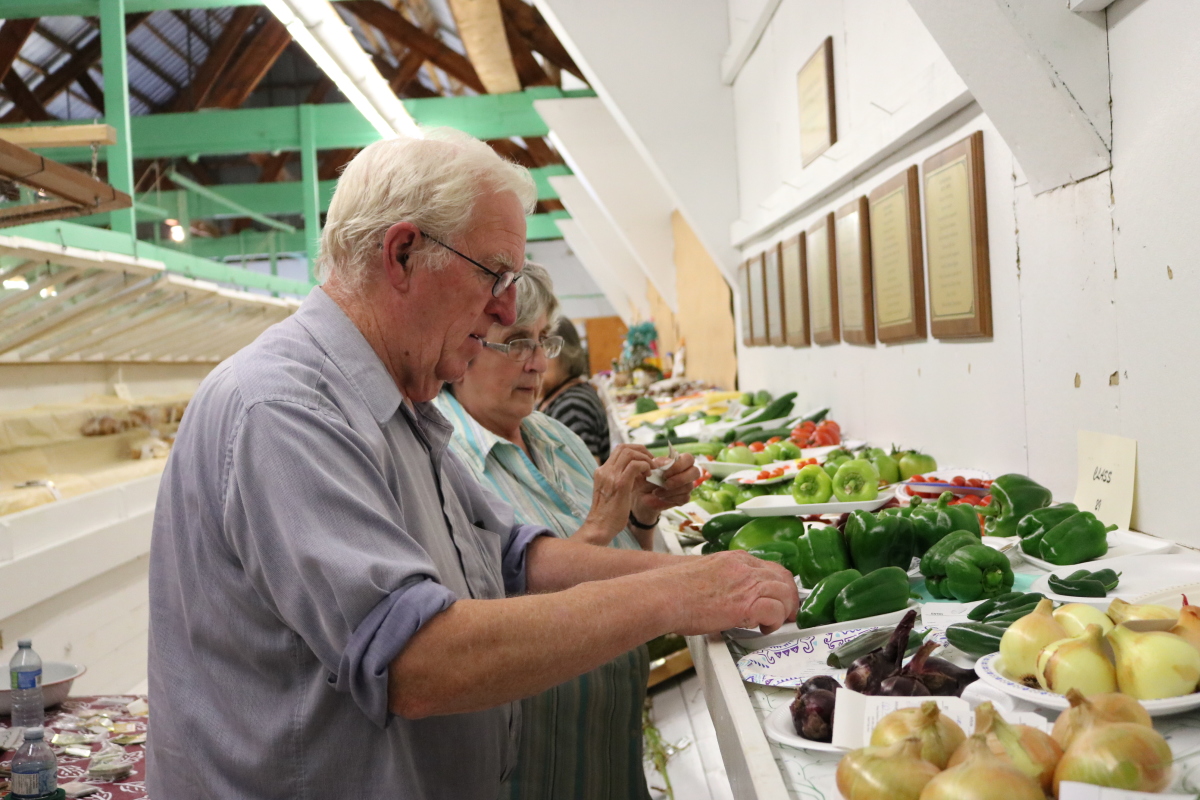 Vegetable judge - Fort Frances Times