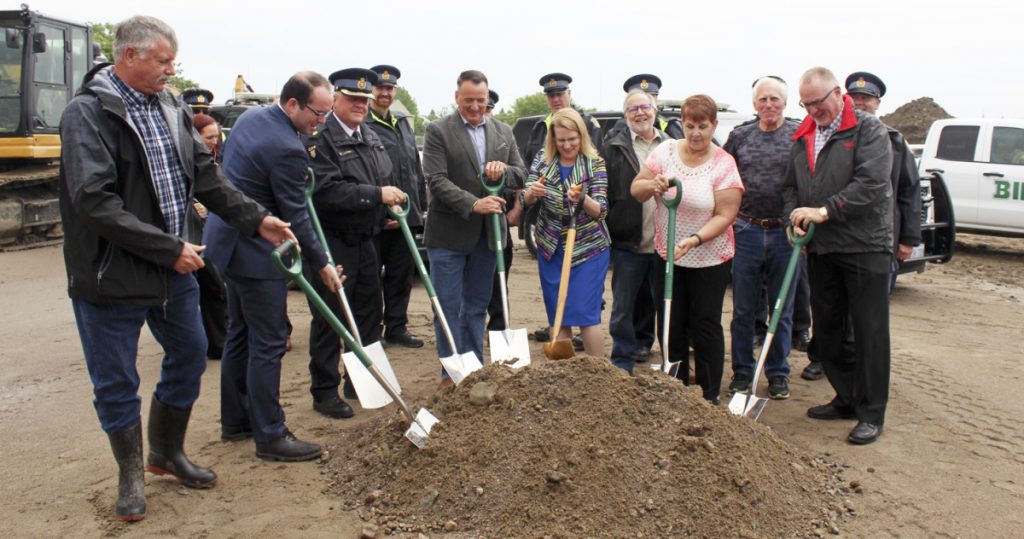 OPP groundbreaking - Fort Frances Times