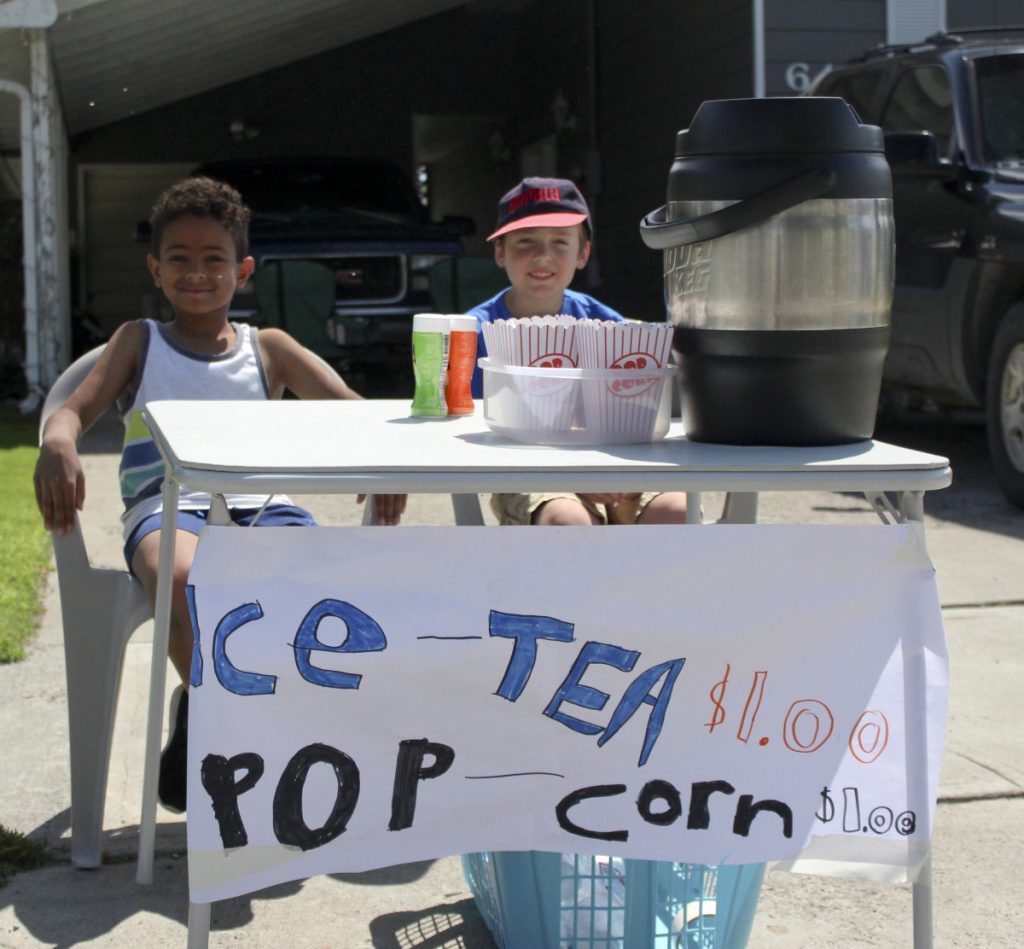 Iced tea stand - Fort Frances Times