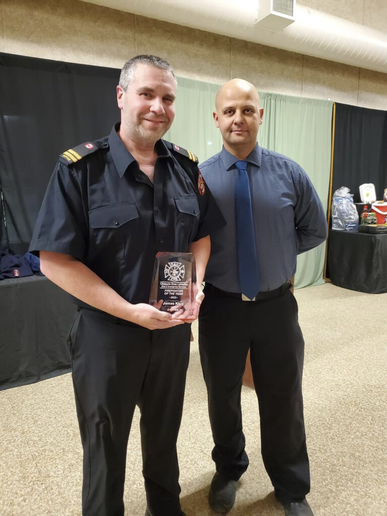 Volunteer Firefighters honoured - Fort Frances Times