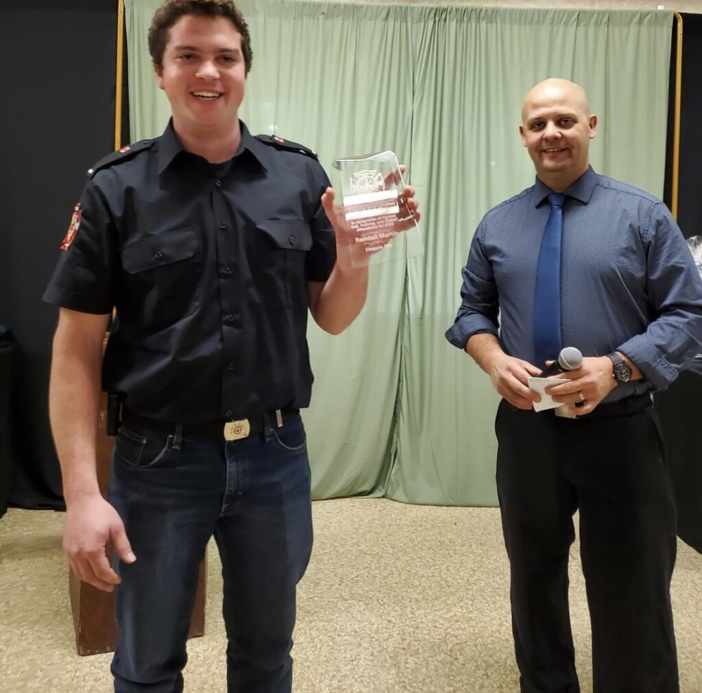 Volunteer Firefighters honoured - Fort Frances Times