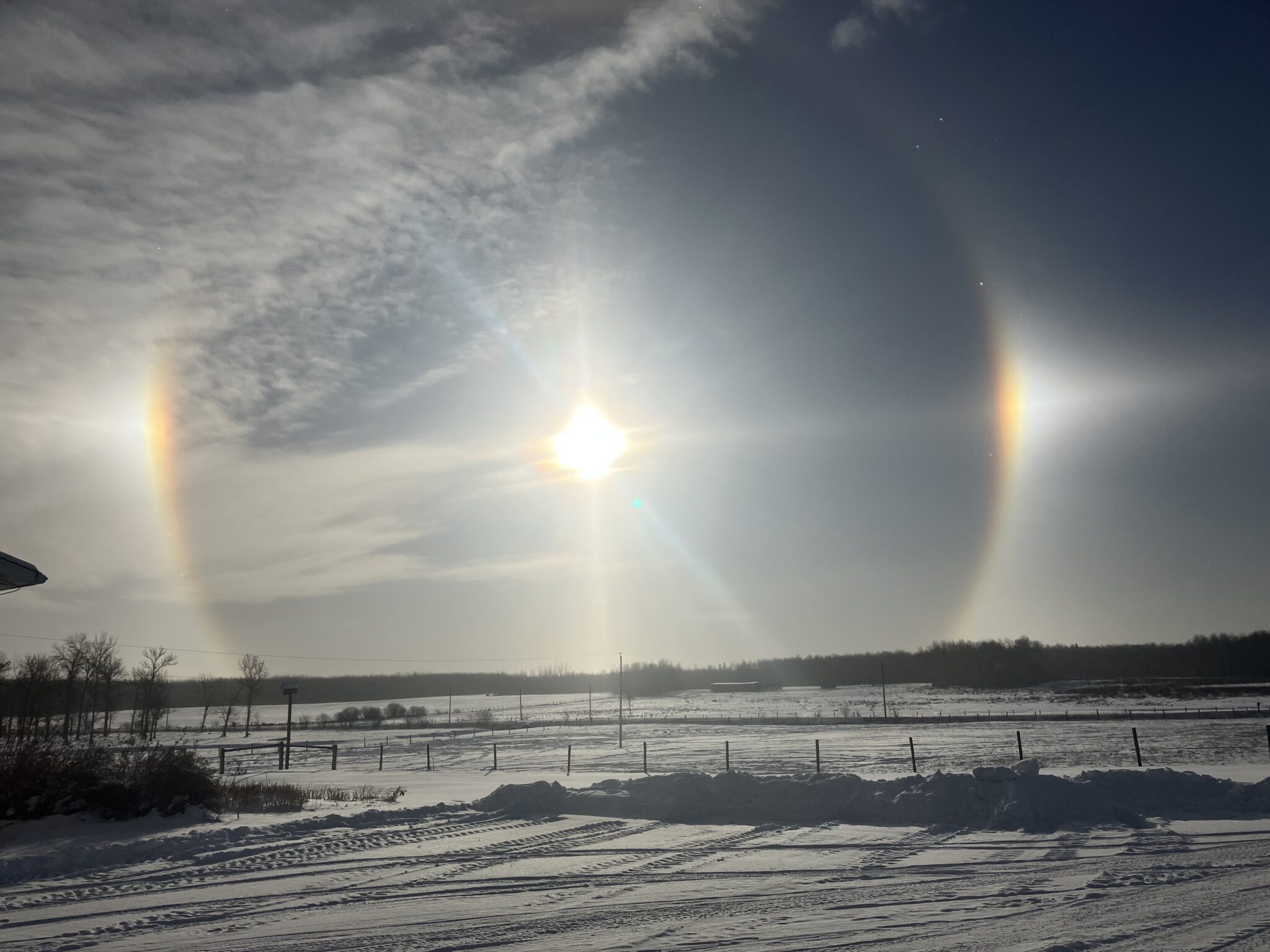 Spectacular sun dog - Fort Frances Times