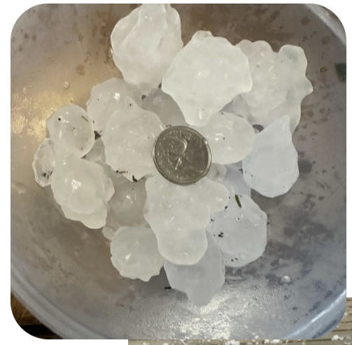 Wind shear and hail storm hits hard across district – Fort Frances Times