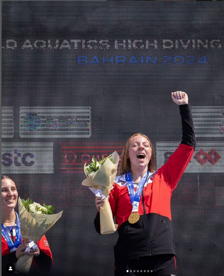 Carlson wins Bahrain high diving World Cup stop - Fort Frances Times