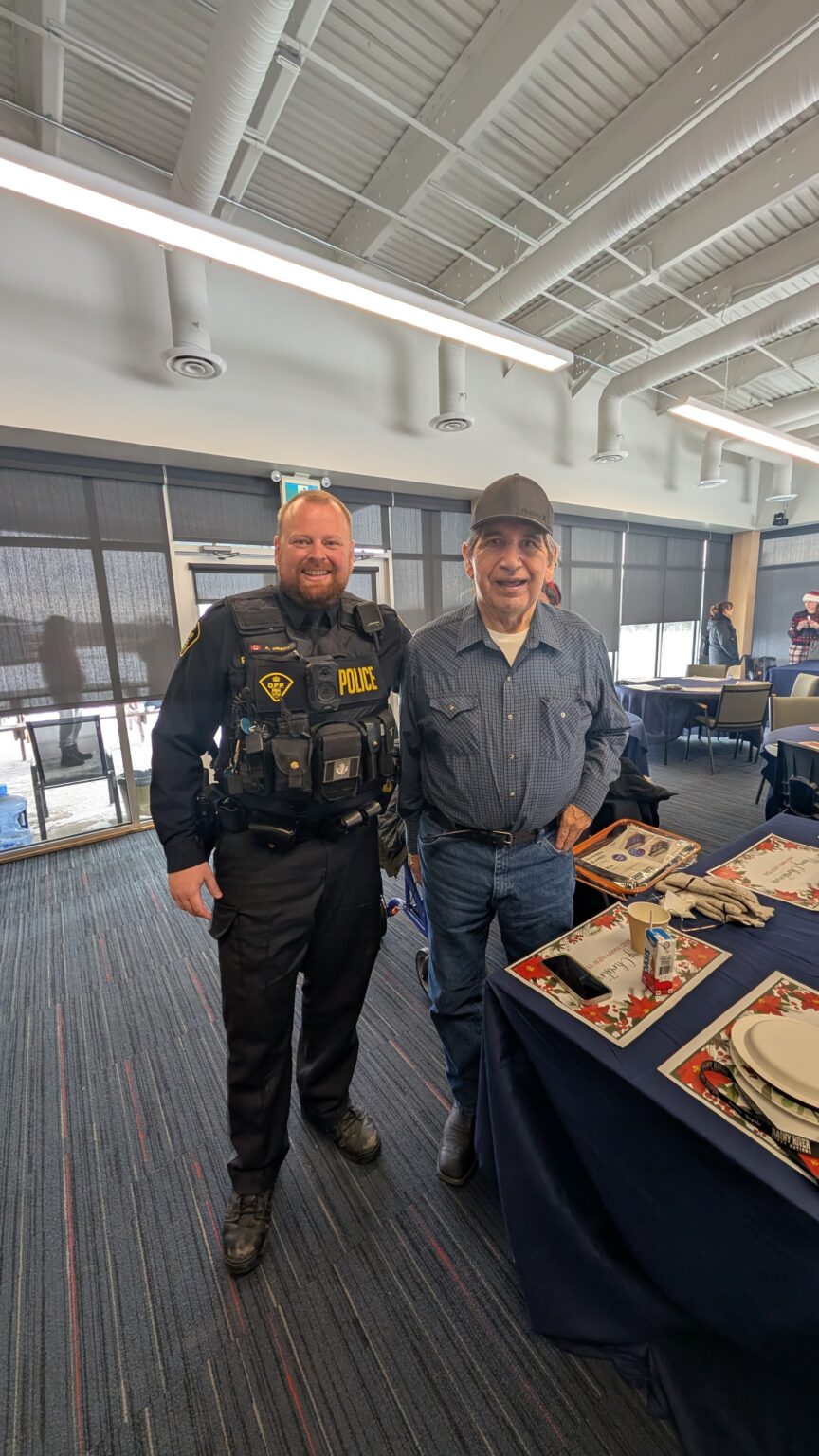 Rainy River First Nations honours OPP officer who helped find lost ...